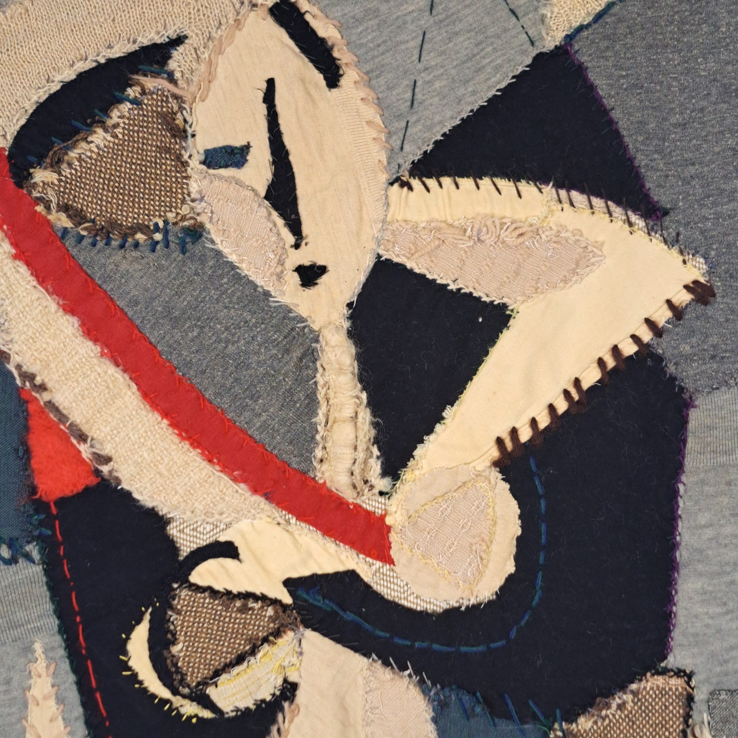 SOLDCubist wallcarpet by Dutch artist Ewoud de Kat 1950s - Holder Interiors